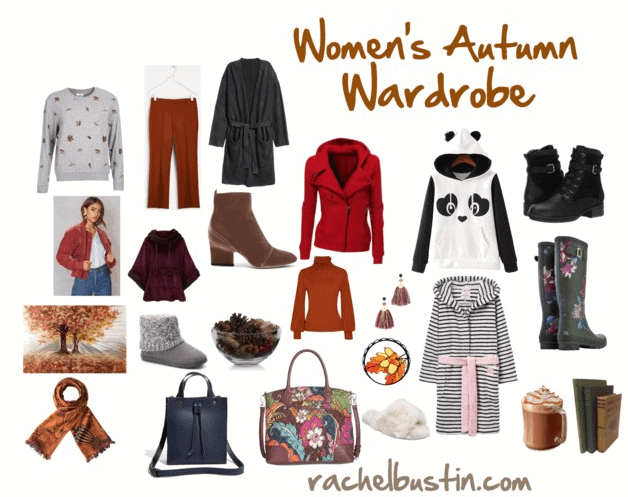 Autumn Checklist - Women's Autumn Wardrobe and Accessories - Rachel Bustin