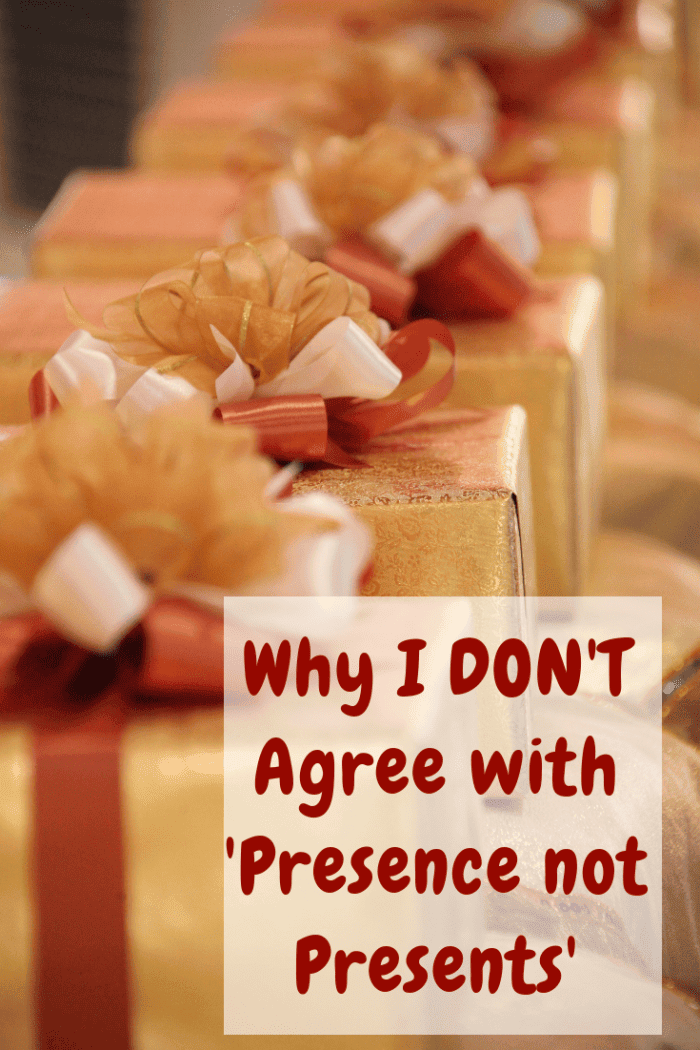 Why I DON'T Agree with 'Presence not Presents'.... | The Diary of a ...