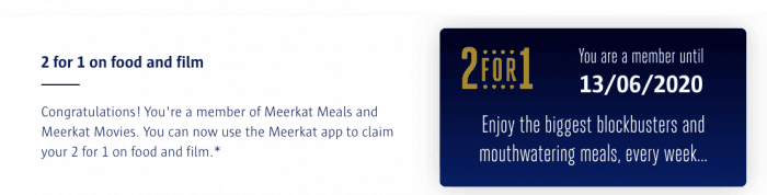 How to get 2 for 1 cinema tickets all year for just £1.01 with Meerkat ...