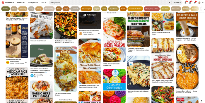 How I use Pinterest for Meal Planning.... | The Diary of a Frugal Family