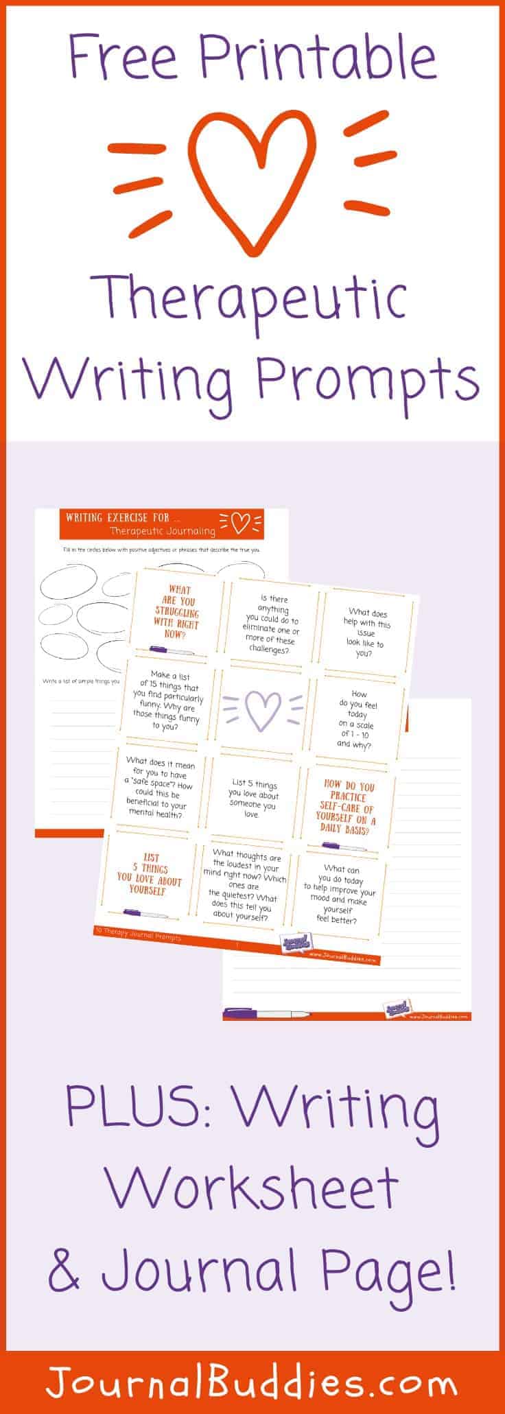 Therapeutic Journaling Writing Prompts