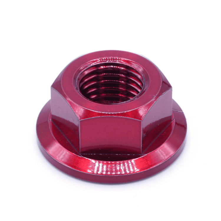 titanium_red_nut | ColorFittings