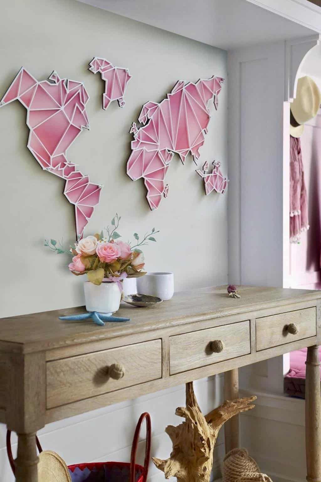 12 Best World Map Wall Art to Decorate Your Home 2024 - The Wanderlust ...