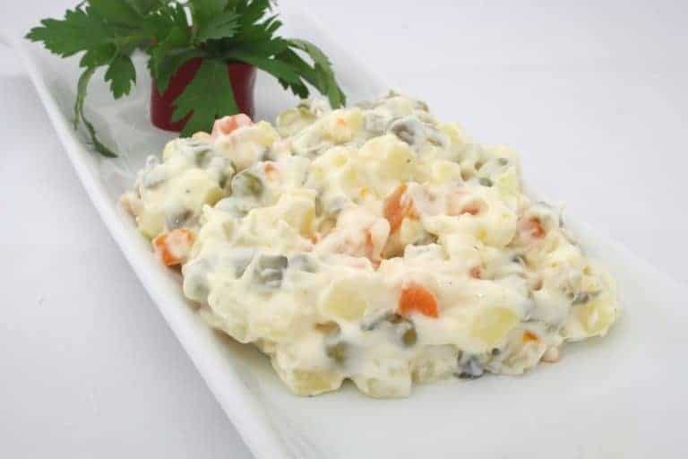 Salatka Jarzynowa - My Mom's Traditional Polish Salad Recipe