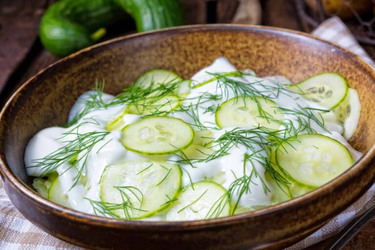 5-Minute Mizeria Polish Cucumber Salad Recipe That Tastes Like Poland!