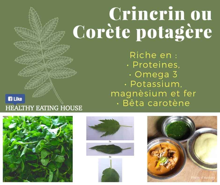 Corète potagère ou crincrin: Variétés, nutriments et recette - Ayandjole