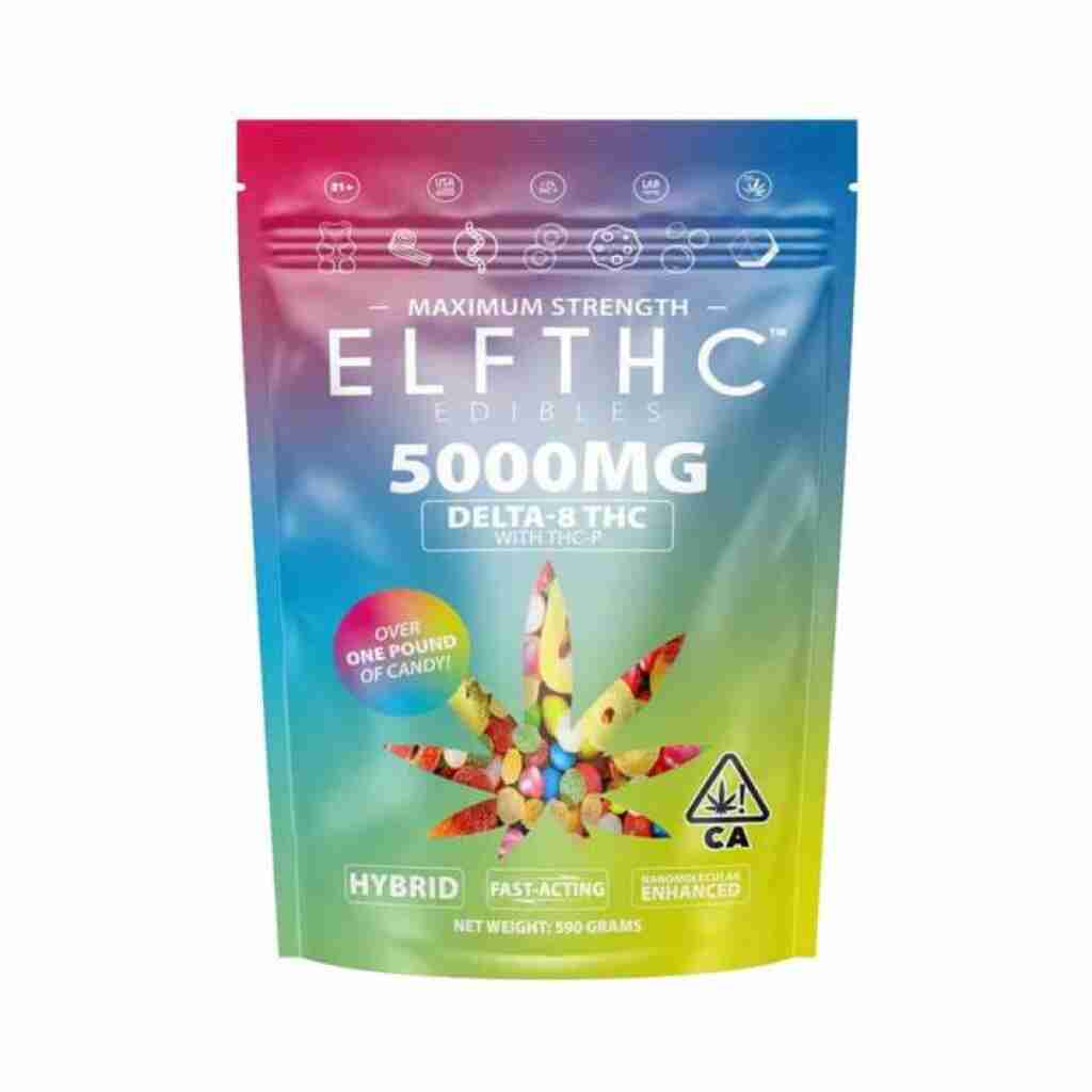 ELF THC Edibles Delta-8 THCP Party Pack Gummies 5000mg | D8 Super Store