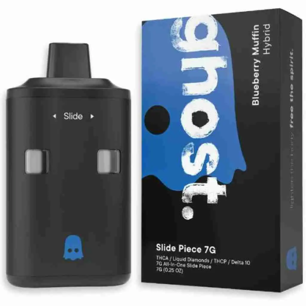 Ghost All-In-One Slide Piece THCa Disposable Vape 7g | D8 Super Store