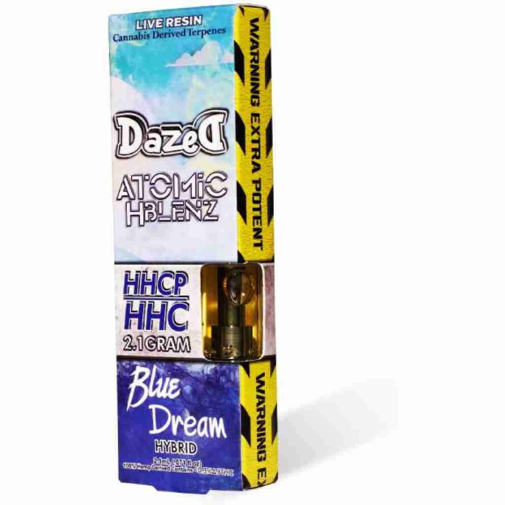 Dazed Atomic H Blenz HHC HHCP Vape Cartridge 2.1g | D8 Super Store