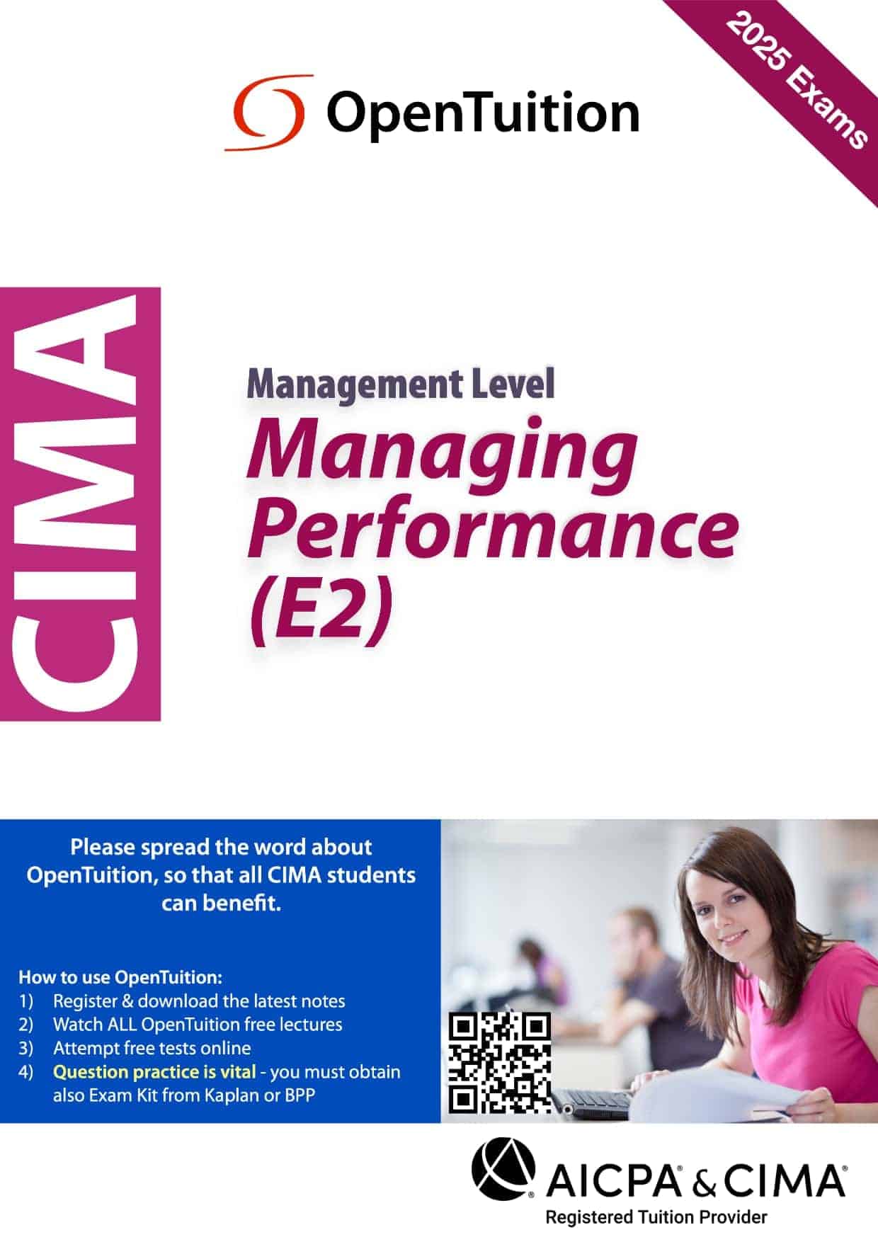 CIMA E2 - Free CIMA E2 Notes and Lectures, CIMA E2 Tests and Forums