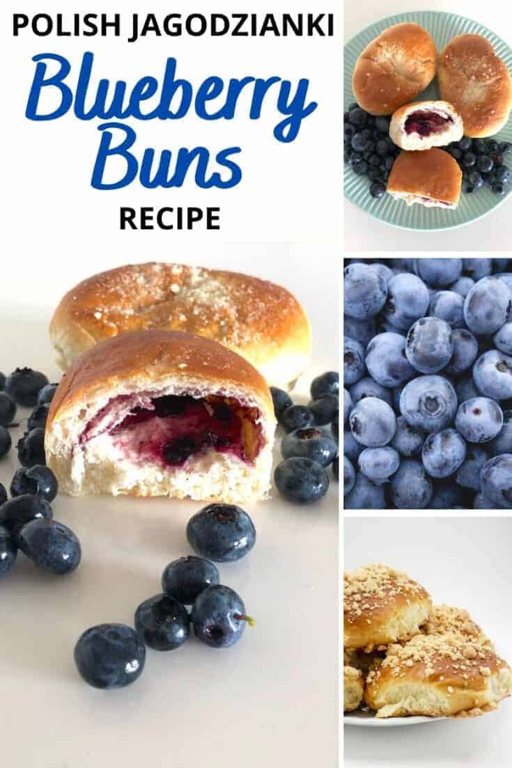 Jagodzianki - Polish Blueberry Buns Recipe That Tastes Like Summer!