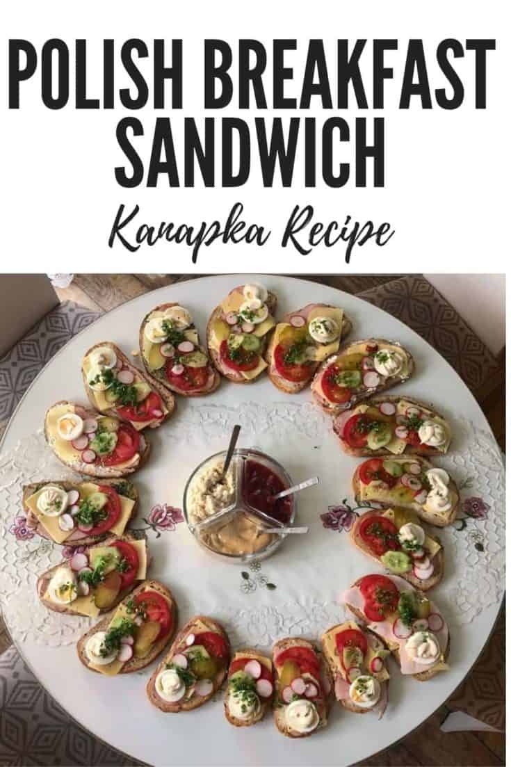 Polish Breakfast Sandwich Kanapka Recipe Ready In 5 Minutes!
