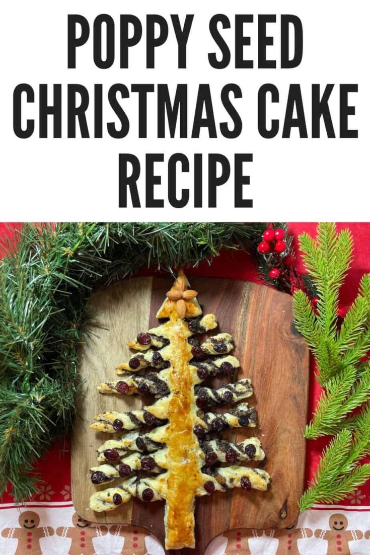 Poppyseed Christmas Tree Cake Recipe - Quick Makowiec Alternative ...