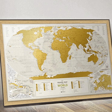 Scratch Off World Map - WorldDrop