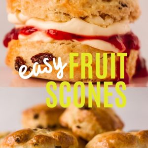 Simply The Best Fruit Scones Recipe | Amy Treasure