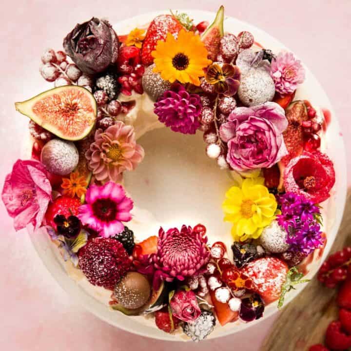 how to make meringue flowers recipe