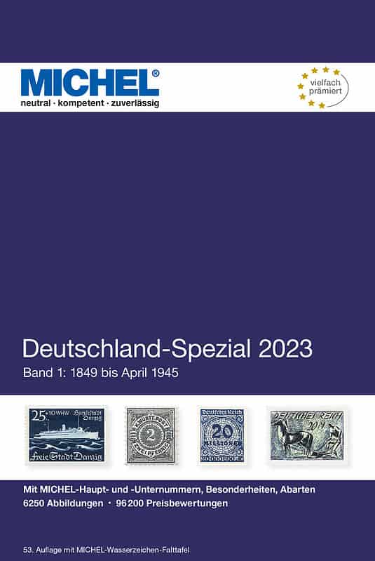 Michel Germany Specialized 2023 – Volume 1 (1849–April 1945) - World ...