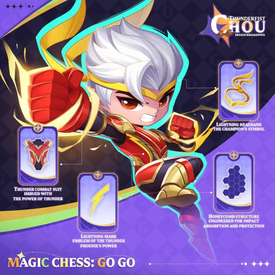 Inilah Combo Sinergi Weapon Master untuk Commander Chou Magic Chess
