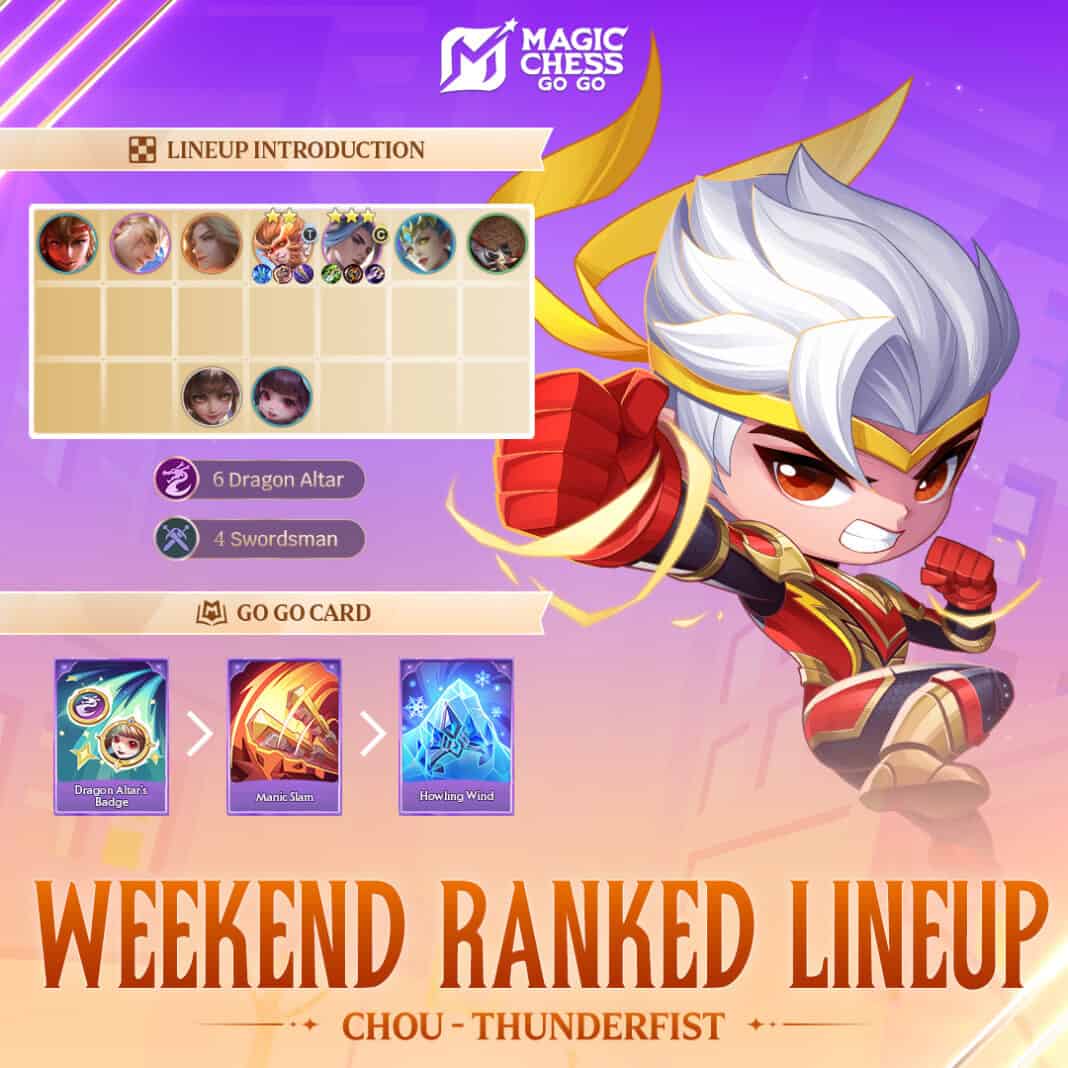 Combo Sinergi Dauntless untuk Commander Chou Magic Chess: Go Go | Xcash ...