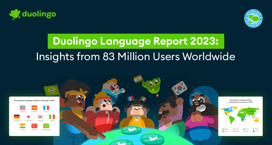 Duolingo Language Report 2023: Insights from 83 Million Users Worldwide ...