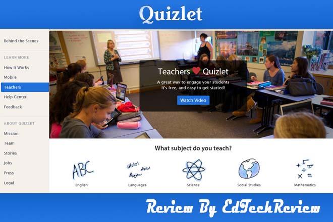 Quizlet – Free Learning Tools for Students and Teachers – EdTechReview